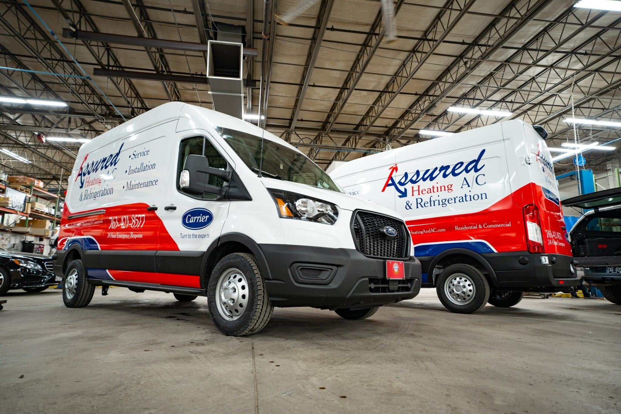 Fleet Upfitting in Minnesota | Van Wraps, Interiors & Custom Builds